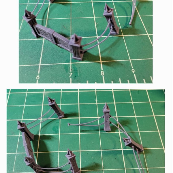 Dnd Cemetery Graveyard Gates Tabletop Village Tabletop Scatter Terrain ...