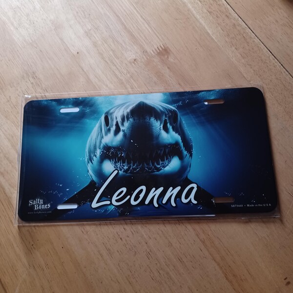 Personalized Freshwater Fishing License Plates, Add Your Text, Aluminum ...