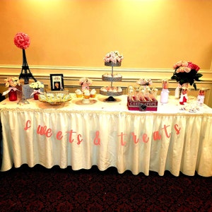 Sweets and Treats Banner Dessert Table Banner Candy Table - Etsy