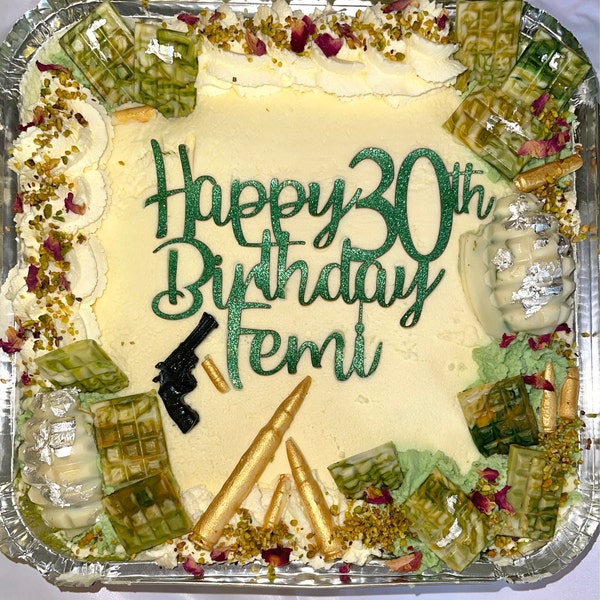 Personalised Custom Birthday Cake Topper, Official Teenager Cake Topper ...