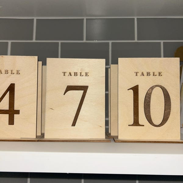 Wedding Table Number - Wedding Table Decor, Rustic Country Wedding ...