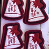Captain Bow Custom Embroidered Patches for Letterman Jackets, Bags ...