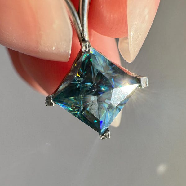 5.88ct 10.3mm White Clear Synthetic Rutile Loose Gemstone - Etsy