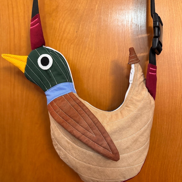 Bird Bag PDF Sewing Pattern - Fly Away Crossbody (chicken, Duck ...