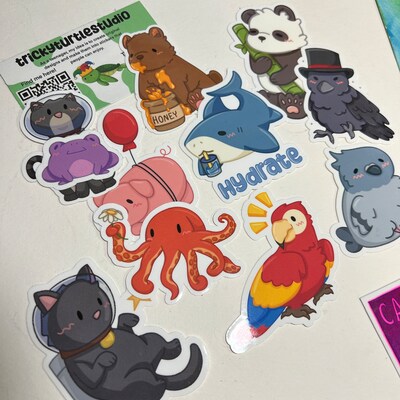 Pudgy Puppy Sticker - Etsy