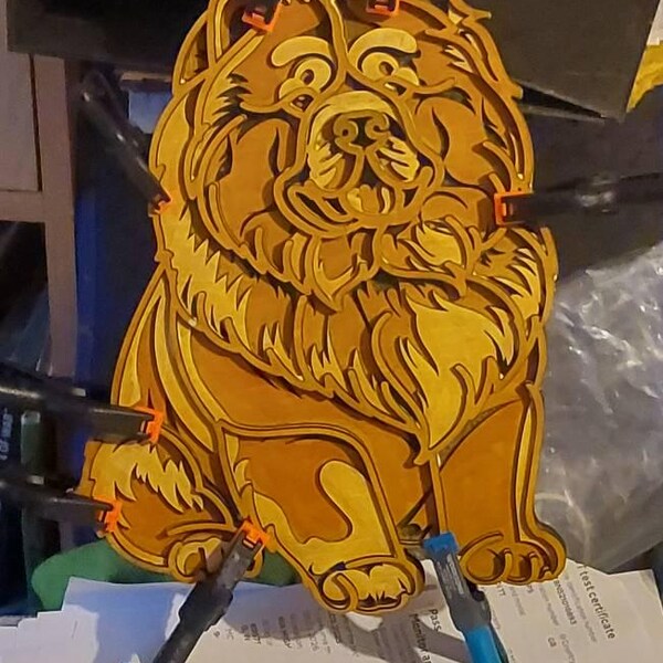 3D Lion Mandala SVG Lion,3d Layered Lion,lion Multilayer Svg,lion Paper ...