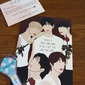 Printable BTS Jimin Hope Your Birthday Slaps Greeting Card - Etsy