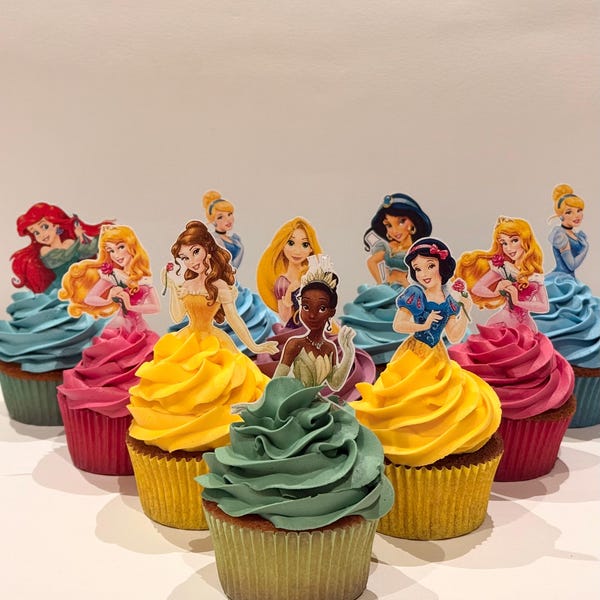Lion King Cupcake Toppers, Digital Download, Timon and Pumbaa Cupcake ...