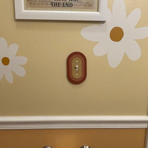 Retro Rounded Corner Light Double Switch Plate Cover - Etsy