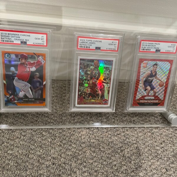 Pokemon Card PSA Slab Display Frame 3x1 - Etsy Australia