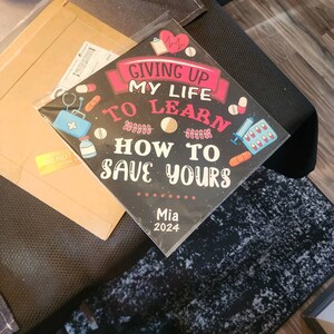 Funny School Social Worker Graduation Cap Topper, Personalized ...