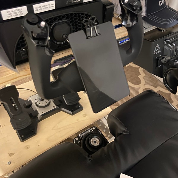 Premium Tablet & Phone Flight Simulator Stand - Honeycomb Alpha, Bravo ...