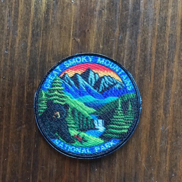 Iron-on Great Smoky Mountains Park Patch/sew-on Applique for Jackets ...