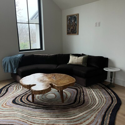 New Modern Black and White /melting Purple for Home Melting Persian ...