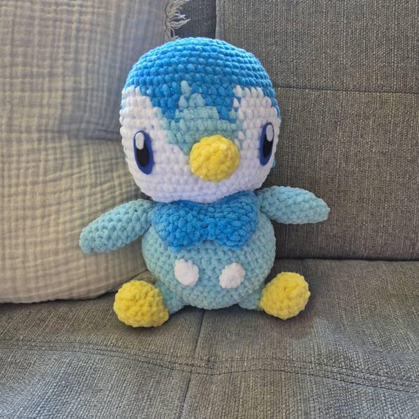 Piplup Amigurumi Crochet Pattern: Penguin Doll (PDF Pattern) - Etsy