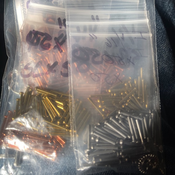 Screws, Micro Mini Fasteners 50 Sets Small, Tiny, Micro Screws With ...