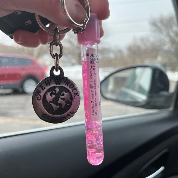Phlebotomy Keychain, Breast Cancer Awareness - Etsy