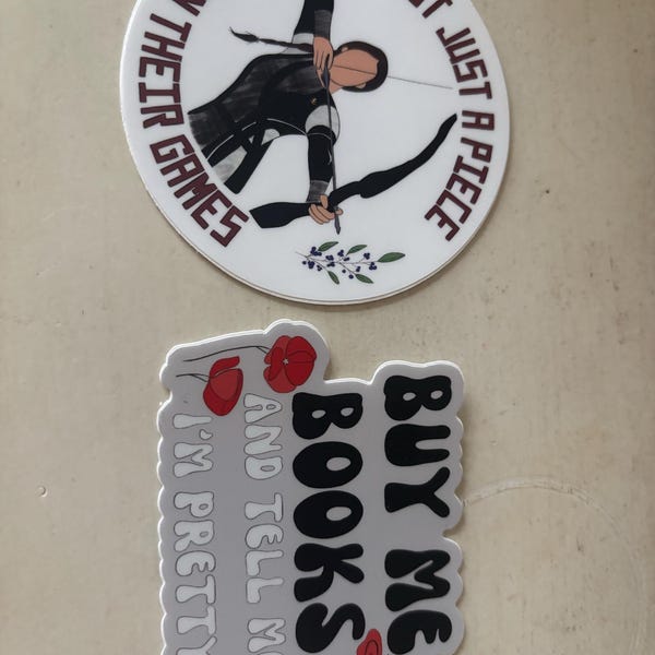 One Dark Window Inspired Card Sticker Vinyl Sticker / Bookish Stickers ...