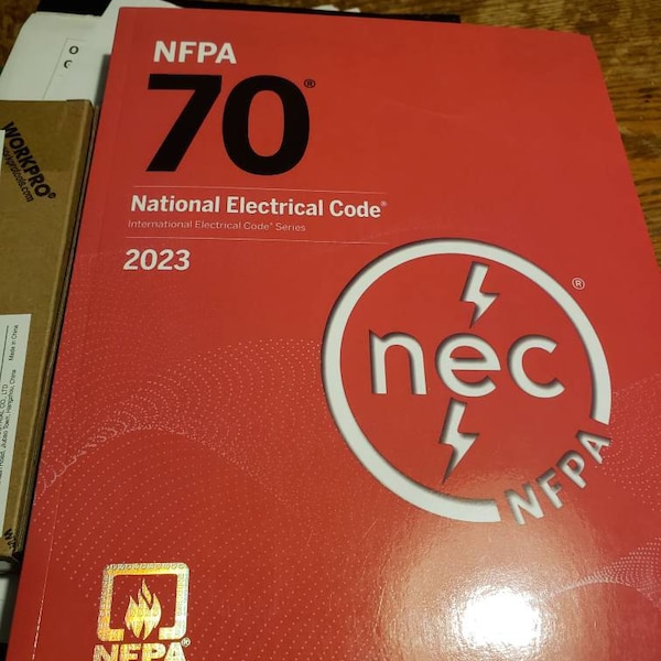 NFPA 70 Nec, National Electrical Code, 2023 Edition, Paperback With ...