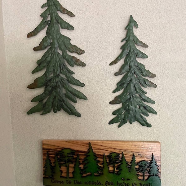 John Muir Forest Sign Forest Scene Sign Tree Scene Sign Rustic Forest ...