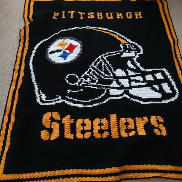 Pittsburgh Steelers Crochet Pattern - Etsy