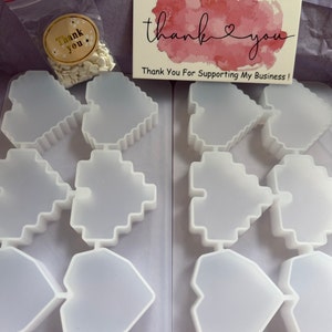 Heart Resin Mould Pocket Hug Heart Silicone Pocket Mould Heart Resin ...