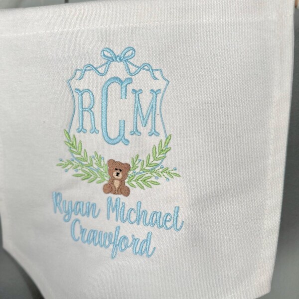 Floral Monogram Half Wreath Machine Embroidery Design - Etsy