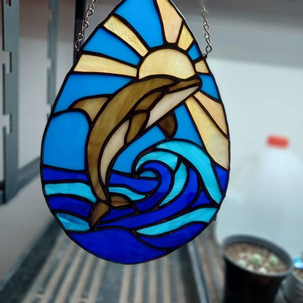 Ladybug Stained Glass Pattern PDF • Leaf Bug Suncatcher Template • DIY ...