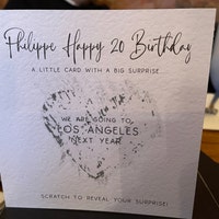 Hen Party Reveal Card, Scratch Surprise Card, Hen Party Card, Hen Do ...