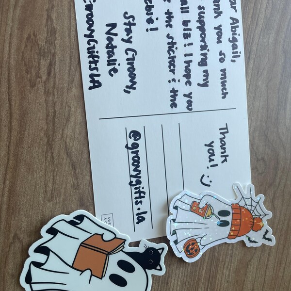 Cowboy Ghost Sticker Pack, Sticker Bundle, Halloween Cute Ghost ...