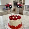 Red Tractor Birthday Decorations, Barnyard Birthday Decorations, Red ...