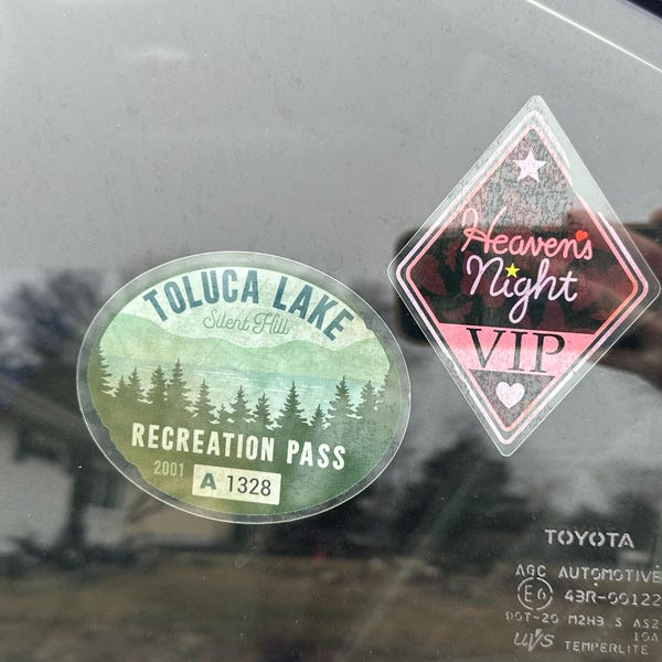 OUIJABEETLE Witchy Ouija Planchette Beetle Insect Clear Vinyl Sticker ...