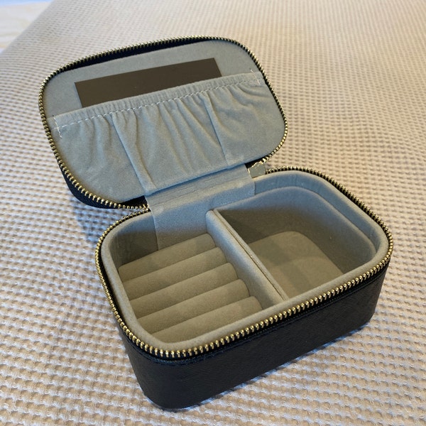 Personalised Backpack With Initials - Monogrammed Grey Rucksack ...