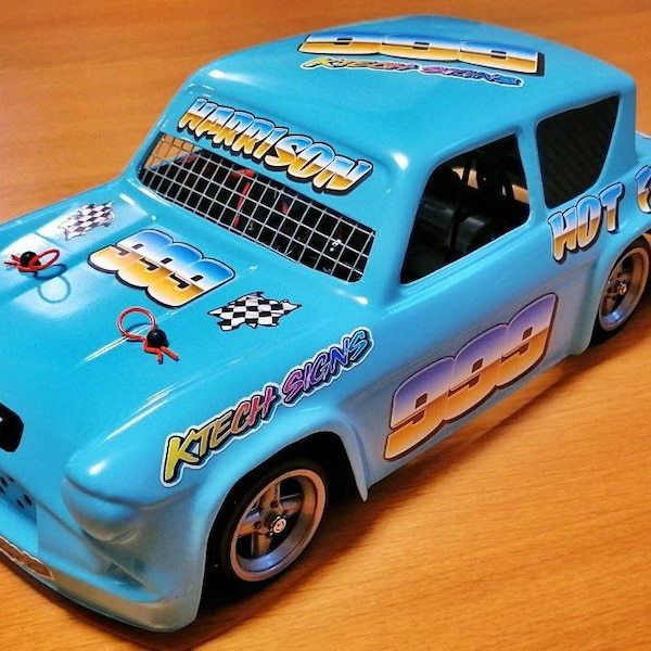 14 X Banger Stickers - Set Mardave Kamtec Decals Banger Stock Car RC ...