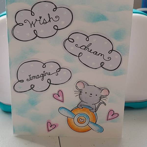 Little Mouse Cartoon Bundle Svg for Cut File, Animals Cut File, Mouse ...