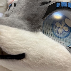 Fursuit Head Head Only,furry Cosplay,fantasy Creatures, Dog Fursuit ...