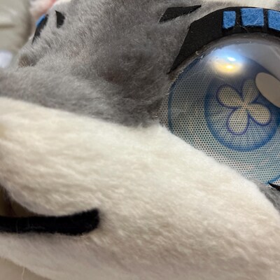 Fursuit Head Only Head, Furry Cosplay, Realistic Fursuit Head, Tree ...