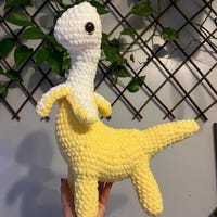 Bananasaurus Dinosaur NO SEW Crochet Pattern - Etsy Canada