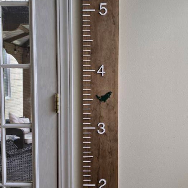 Personalized Family & Kids Growth Chart Large Ruler 3d Nursery Decor ...