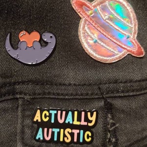 Invisible Disability Club Enamel Pin, Hidden Illness Awareness, Mental ...