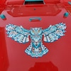 Flying Owl Vinyl Decal | Laptop Decal MacBook Decal Owl Decal Owl ...