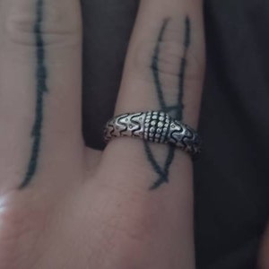 Viking Draupnir Ring of Norse Mythology Odin's Ring Made of 925 ...