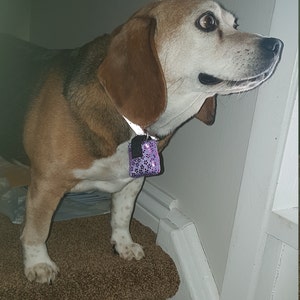 Pet Tag Silencer / Dog Tag Pouch /dog Tag Holder /dog ID Tag Silencer ...