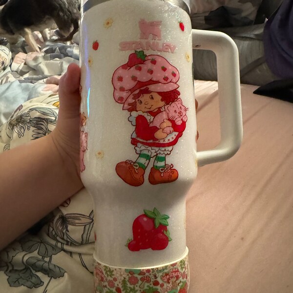 Custom Stanley Strawberry 30oz - Etsy