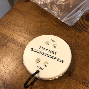 Pocket Scorekeeper - Cornhole Score Keeper - Backyard Score Keeper ...