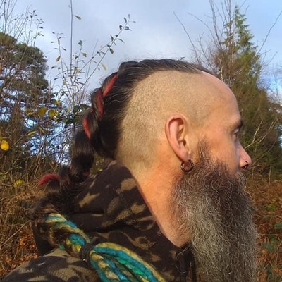 X5 Clip in Dreads SAMPLE SALE REDUCED Price Dreads Felted Wool Dread ...