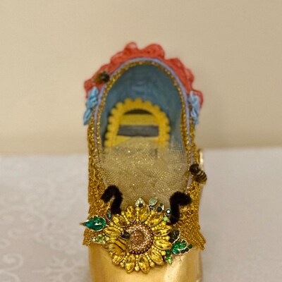 Decorated Pointe Shoe NUTCRACKER MOUSE Mouse King/queen Cinderella, Recital, Animal Themed ...
