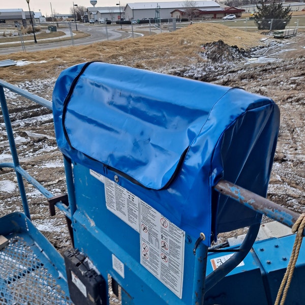 Genie Boomlift Control Box Cover With Pinch Guard - Etsy