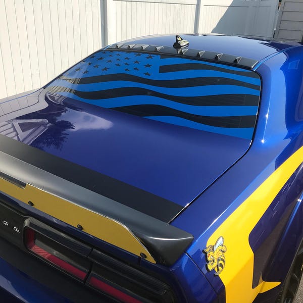 Angry Goat Large Side Vinyl Decal Graphics Fits Dodge Challenger Sxt Rt ...