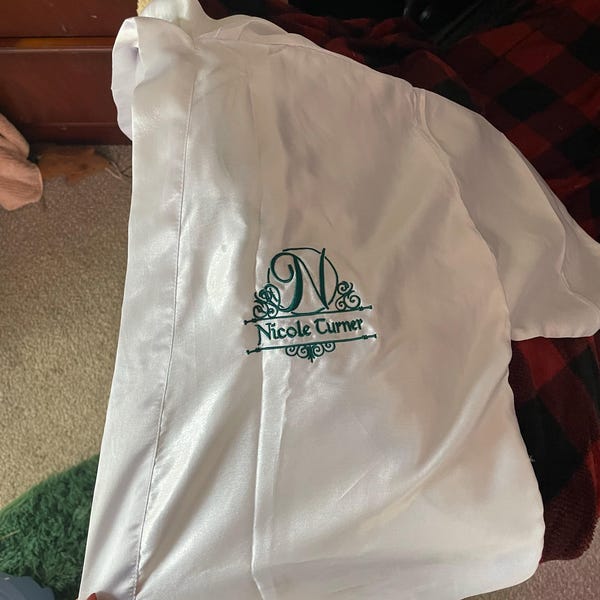 Personalized Robe Custom Embroidered Robes Bridal Robes Wedding Robes ...